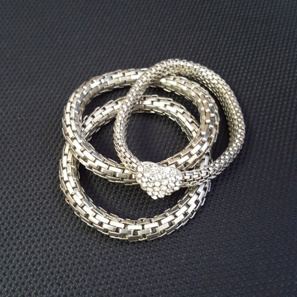 Charming Charlie | Jewelry | Charming Charlie 3 Piece Bracelets Set ...